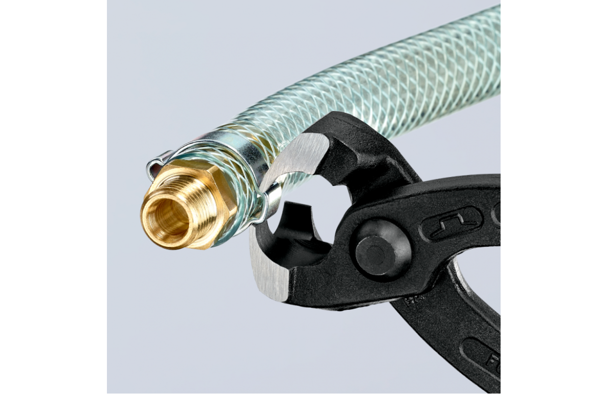 EAR CLAMP PLIERS WITH SIDE JAW 220MM (1099I220) | Knipex